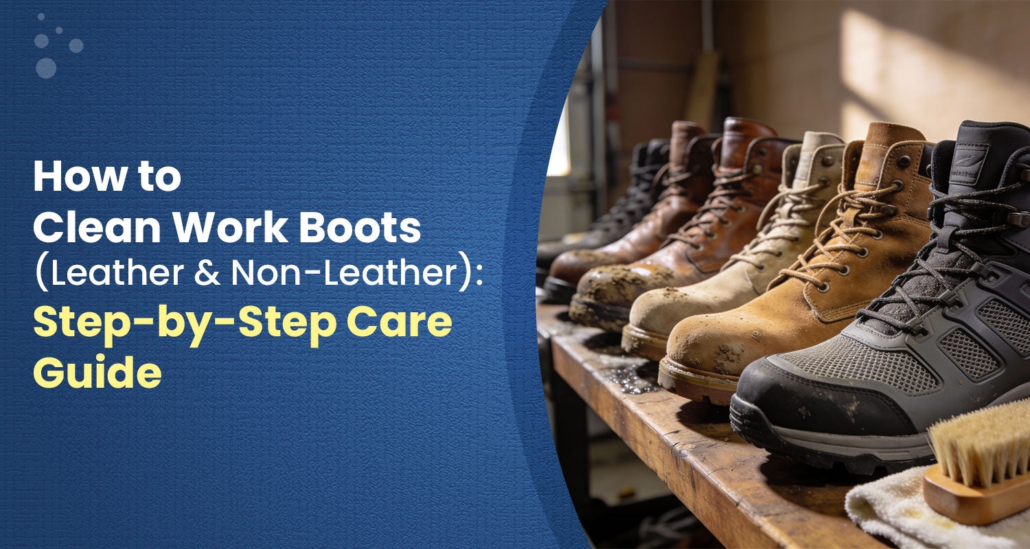 How to Clean Work Boots (Leather & Non-Leather): Step-by-Step Care Gui ...