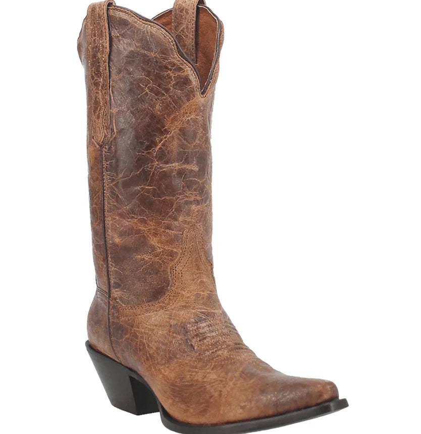 Dan Post Women’s Colleen DP4095 Tan Leather Cowgirl Boots – BootsPlusMore